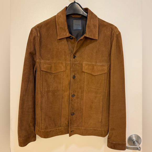 Theory | Jackets & Coats | Theory Mens Suede Jacket | Poshmark